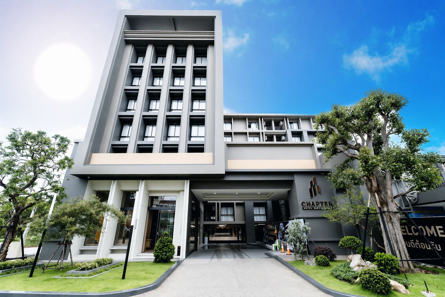 Fachada do alojamento