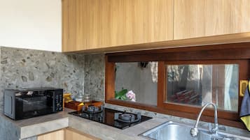 Villa Familiar, varanda, vista para o jardim | Cozinha privada