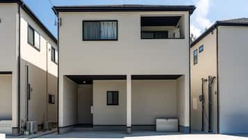Vila, para não fumantes (3LDK/Swimming pool, Sauna/Onna14D) | Escrivaninha, cortinas blackout, ferros/tábuas de passar roupa