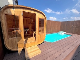 Vila, para não fumantes (3LDK/Swimming pool, Sauna/Onna14F) | Piscina particular