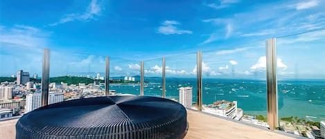 Apartamento em Condomínio Fechado, 1 quarto, acessível, fumadores | Terraço/pátio interior