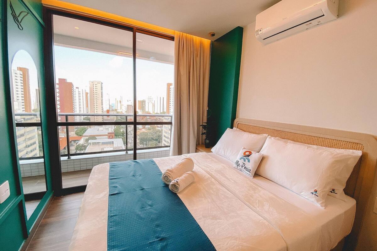 Apartamento de Luxo | Secretária, secretária adequada para computadores portáteis