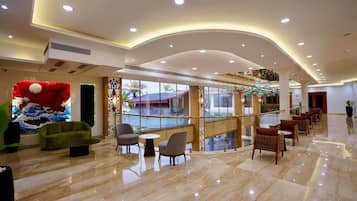 Sala de estar do lobby