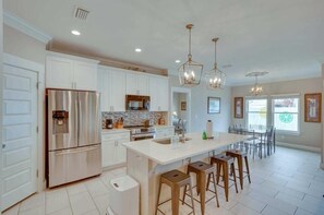 Casa, várias camas (Beachside Sunrise) | Cozinha privada