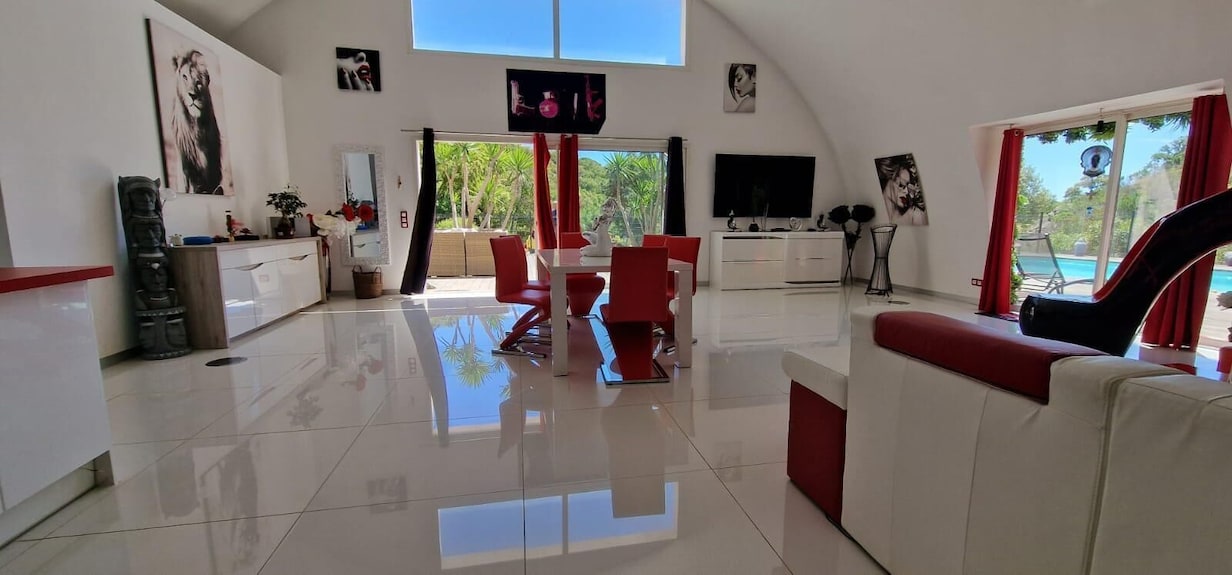 Pramousquier Loft Villa With 2 Indoor And Outdoor Swimming Pools With Sea View - Bormes-les-Mimosas