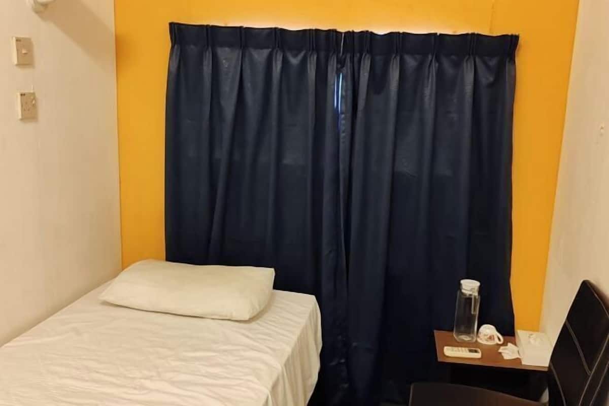 Wi-fi grátis, roupa de cama fornecida