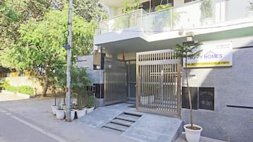 Entrada do alojamento