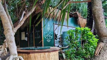Massagens musculares profundas, massagens na praia