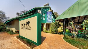 Entrada do alojamento