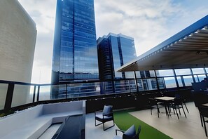 Apartamento básico | Opções para refeição ao ar livre
