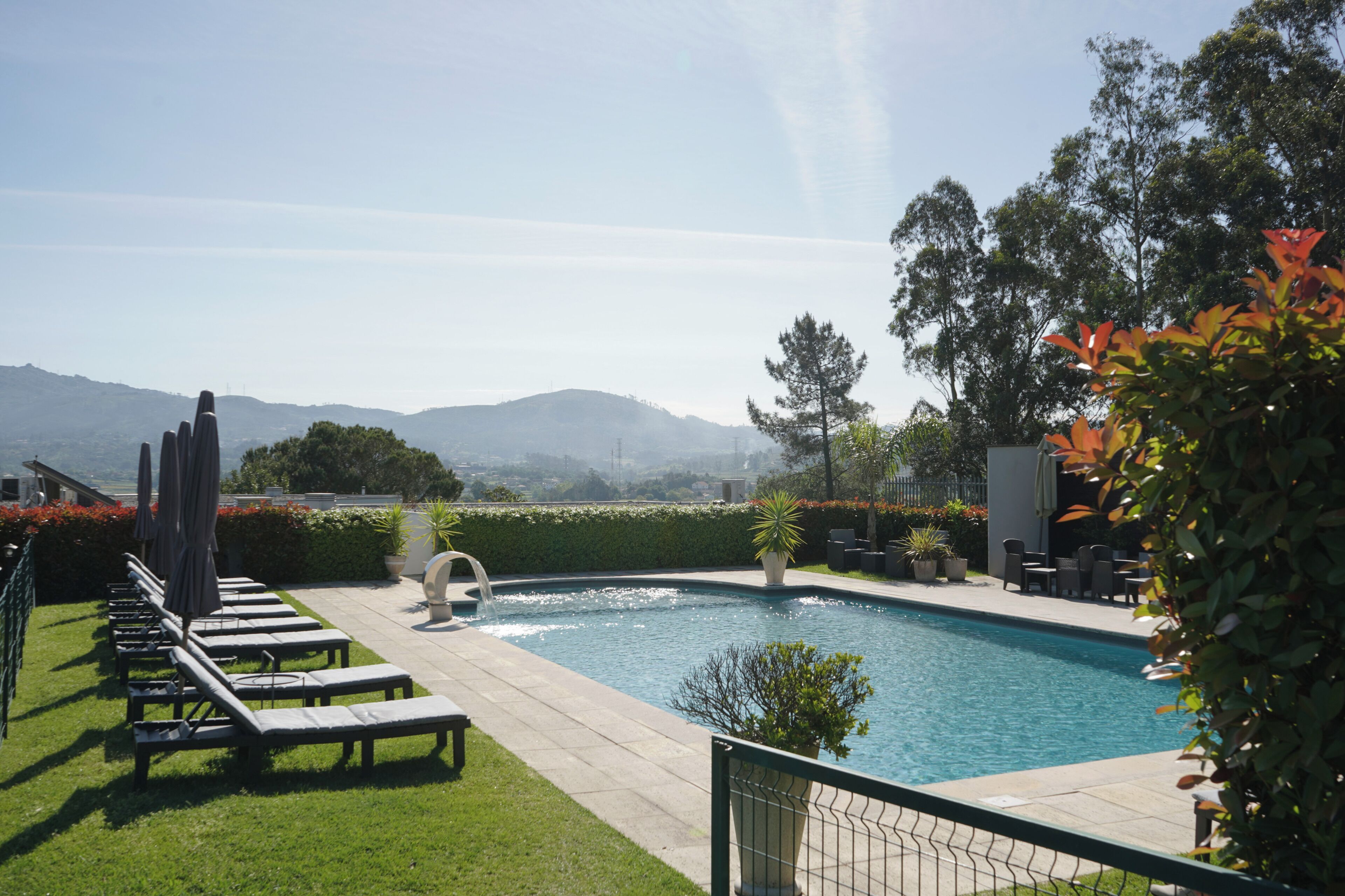 Piscina externa sazonal