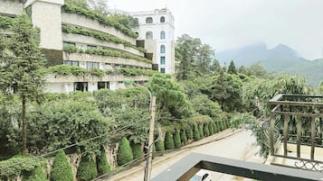 Vista para a cidade desde o alojamento