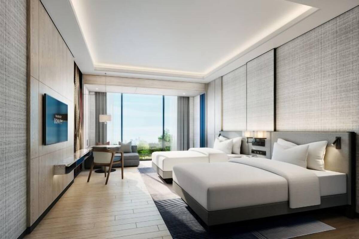 Minibar, secretária, cortinas/cortinados opacos, Wi-fi grátis