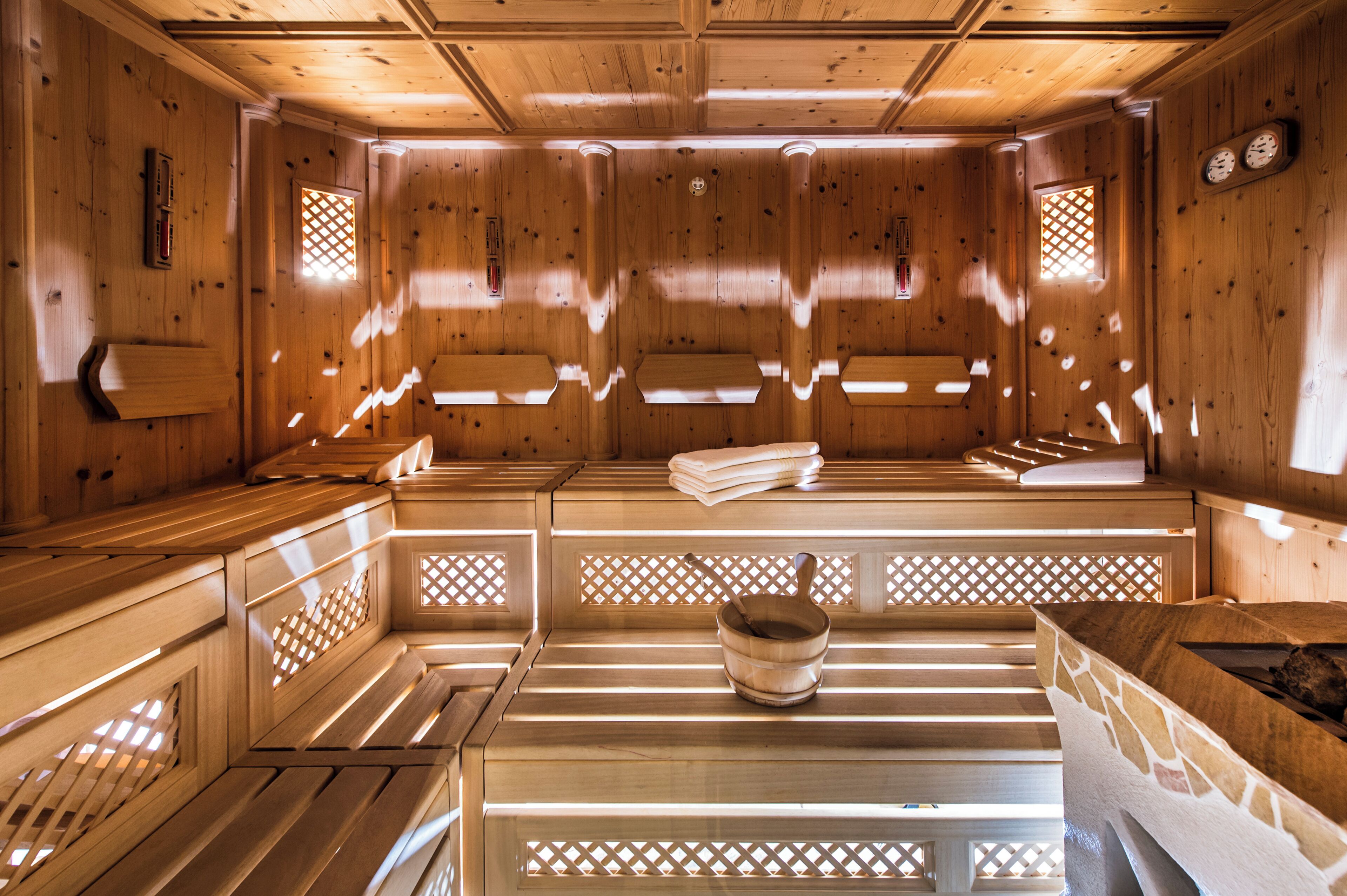 Sauna seca, sauna a vapor, tratamentos corporais
