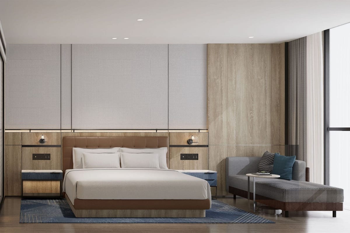 Quarto Standard, 1 cama king-size, não fumadores, Vista para a cidade