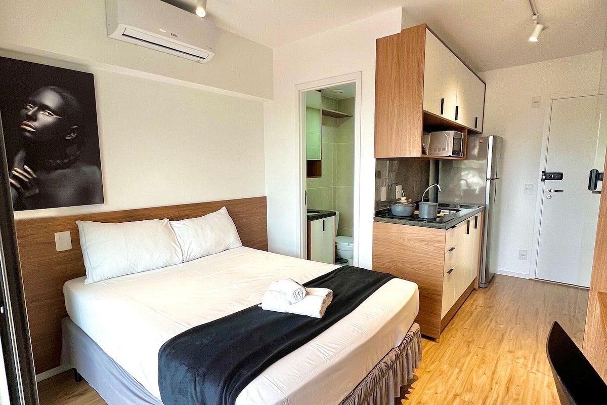 Apartamento conforto | Wi-Fi de cortesia