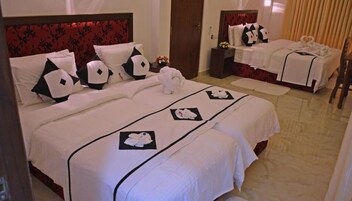 Quarto quádruplo luxo, sacada