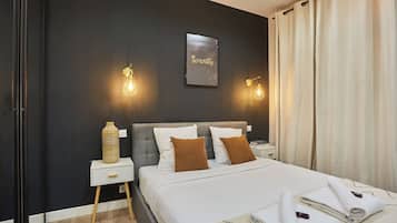 Apartamento | 1 quarto, secretária adequada para computadores portáteis