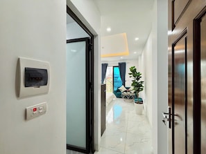 Estúdio Deluxe, varanda, Vista para a cidade | Wi-fi grátis