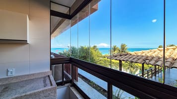 Apartamento conforto | Vista para praia/oceano