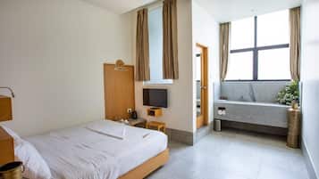 Quarto casal | Ferros/tábuas de passar roupa, Wi-Fi de cortesia