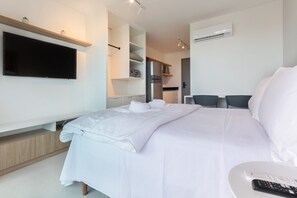 Wi-Fi de cortesia, roupa de cama