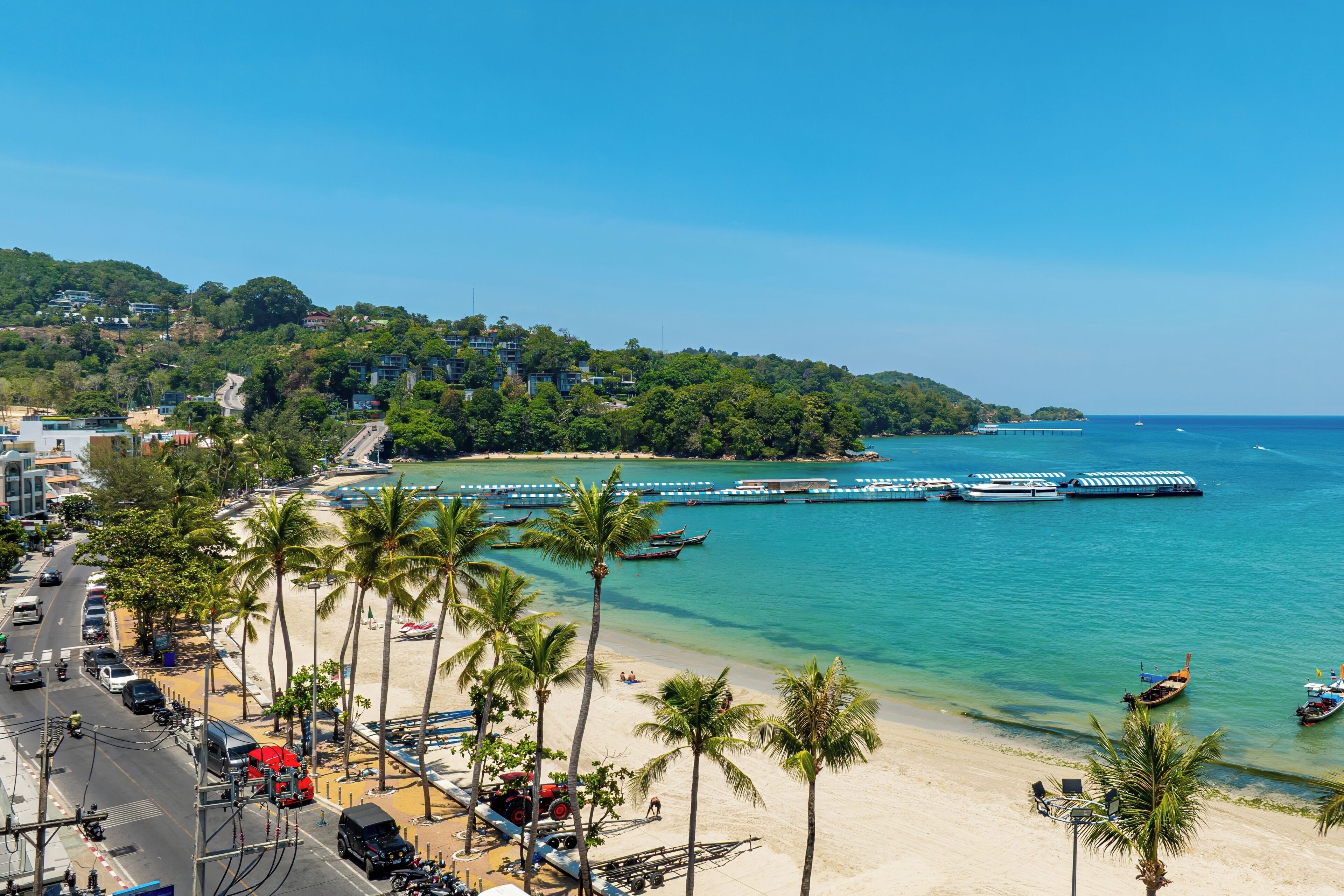 Vista para praia/oceano