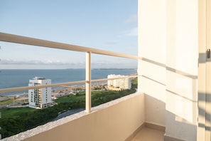 Apartamento, vista para o mar (Piso 18) | Terraço/pátio