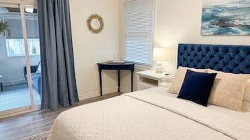 Suíte luxo, vista para o jardim | Cortinas blackout, ferros/tábuas de passar roupa, Wi-Fi de cortesia