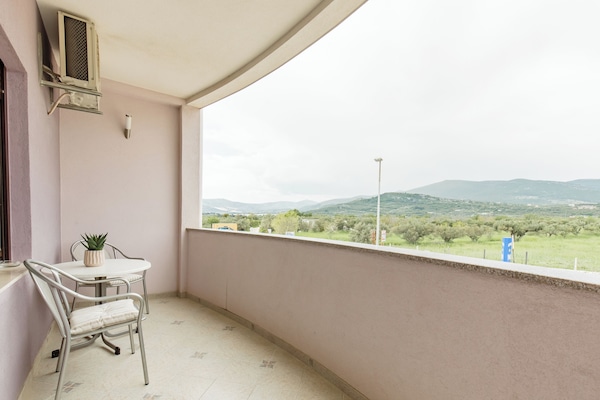 Quarto Duplo Standard, Vista para a cidade | Terraço/pátio interior