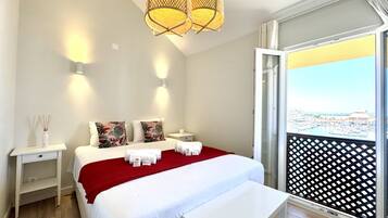 3 quartos, roupa de cama fornecida