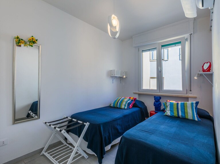 Joli Appartement Pour 5 Personnes Avec Climatisation, Wifi, Tv, Patio Et Animaux Admis - Cecina