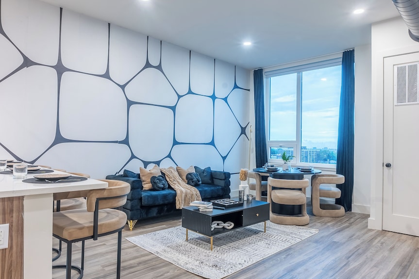 Luxury Lookout: Nyc View, 2br+free Parking, Sleeps 8, 10% Off 7 Days - Paterson, NJ