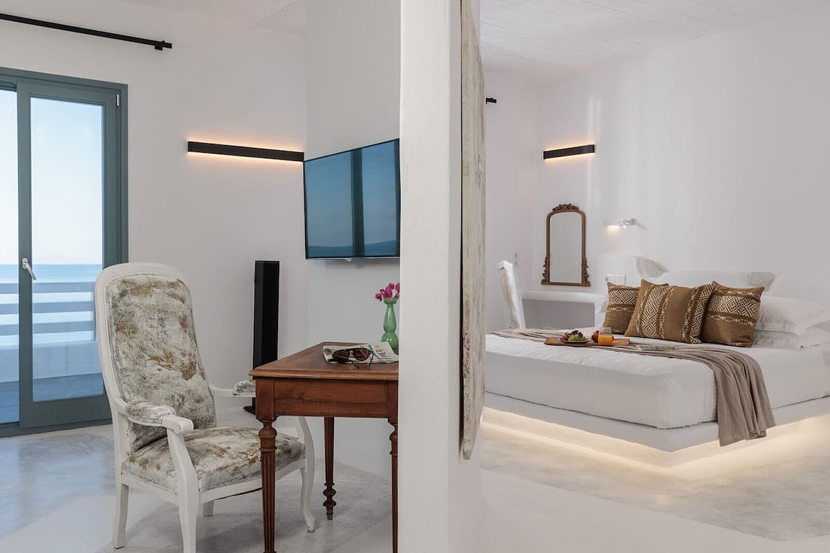 Suite Júnior, vista para a praia | Cofre no quarto, Wi-fi grátis