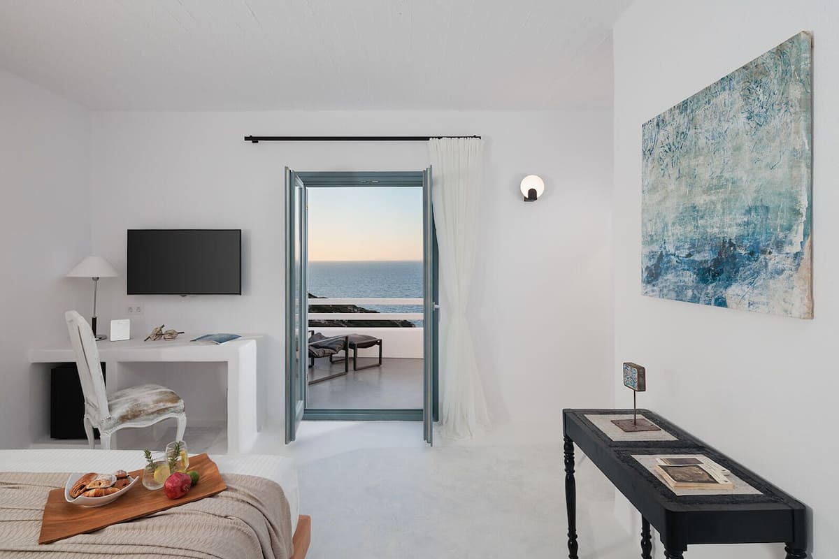 Quarto Duplo ou Twin Clássico, vista para a praia | Cofre no quarto, Wi-fi grátis