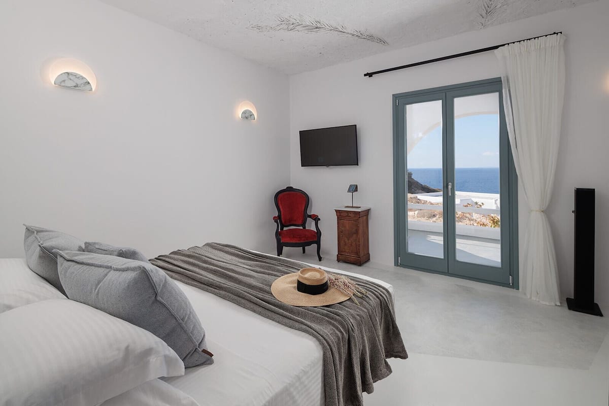 Quarto Duplo Elite, vista para a praia | Cofre no quarto, Wi-fi grátis