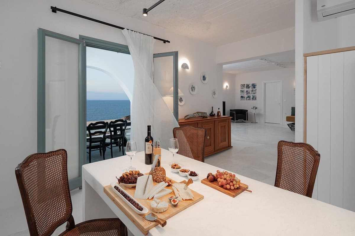 Apartamento Signature, vista para a praia | Sala de jantar