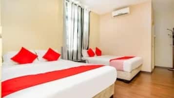 Wi-fi grátis, roupa de cama fornecida