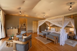Quarto Duplo ou Twin de Luxo, vista para o rio | Roupa hipoalergénica, minibar com produtos grátis, cofre no quarto 