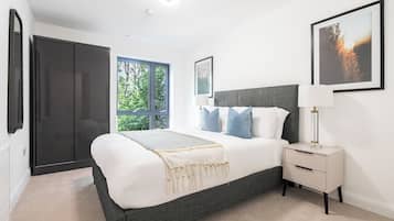 Apartamento Comfort (2 Bedrooms) | Roupa de alta qualidade, roupa de cama fornecida