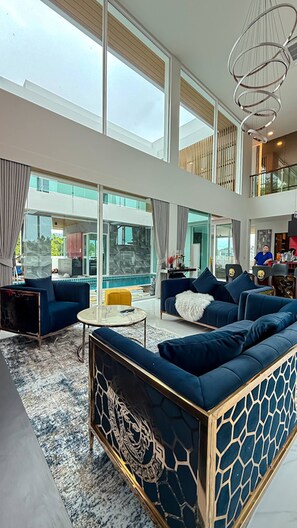 Villa, 4 quartos, fumadores, piscina privativa | Interior