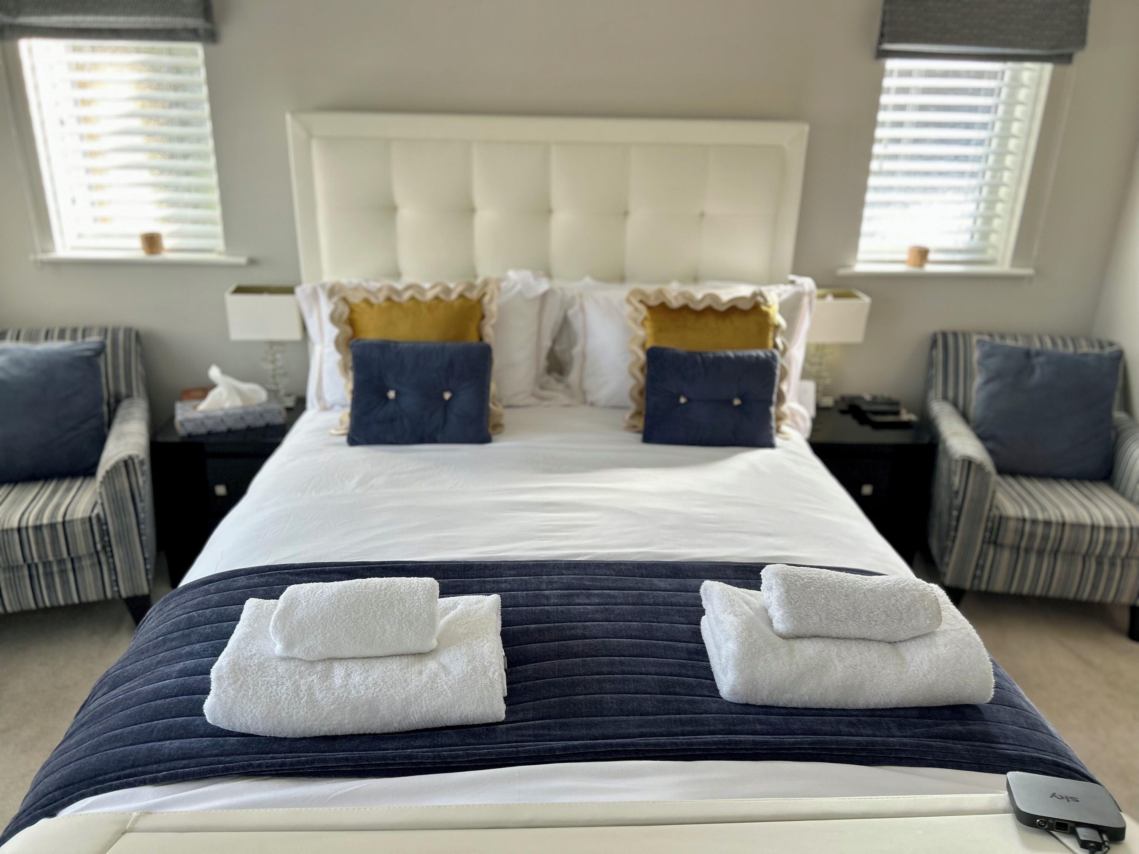 Quarto conforto | Roupas de cama premium, individualmente decorados