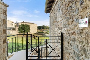 Estúdio luxo, sacada, vista para a cidade | Terraço/pátio