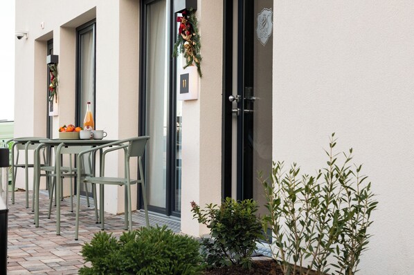 Appartement Terrasse côté village | Terraço/pátio interior