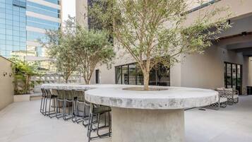 Opções para refeição ao ar livre