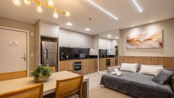 Apartamento básico | Parte interna