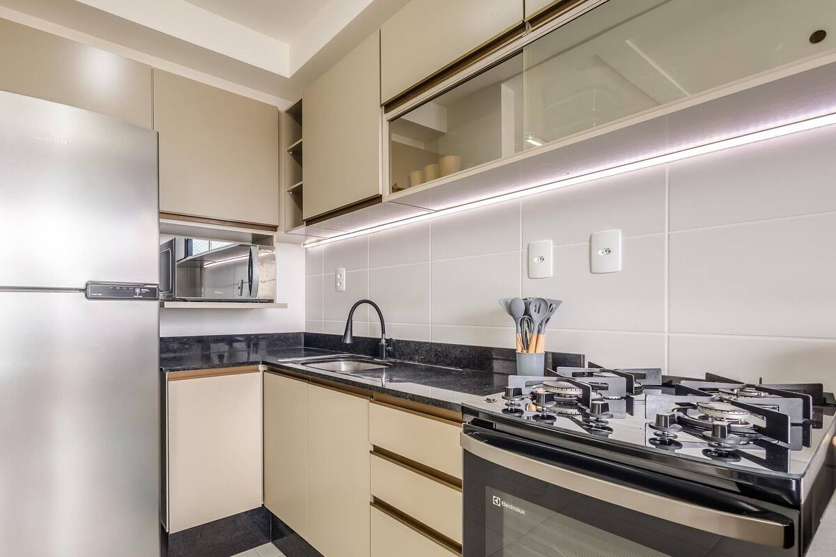 Apartamento básico | Cozinha privada