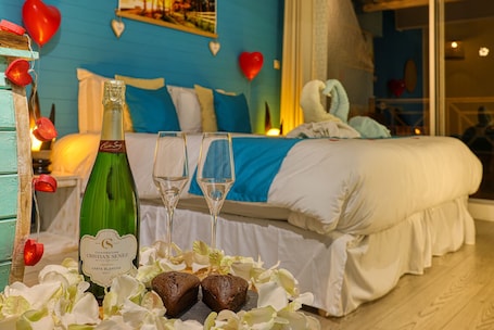 Serviço de champanhe. La Villa Soalic