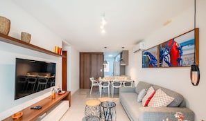 Apartamento básico | Área de estar