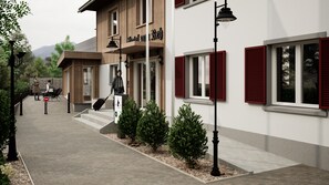 Fachada da propriedade